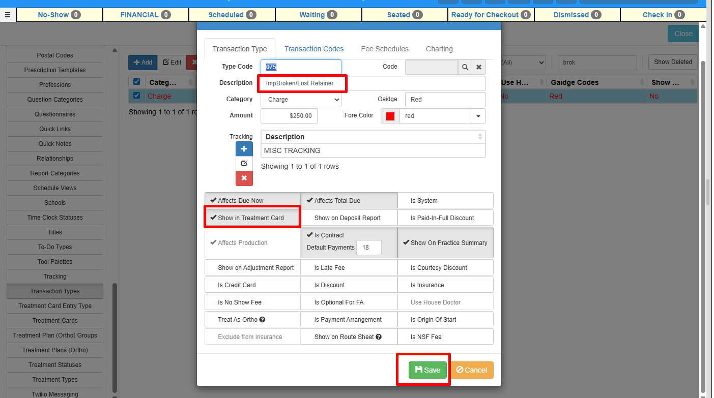 How to add a Procedure to a Treatment Card – Cloud 9